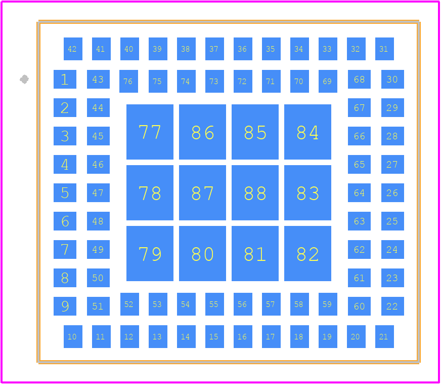 SIM800L footprint, schematic symbol and 3D model by SIMCOM