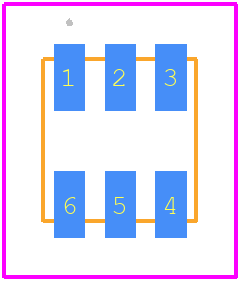 TCP-2-25X+ footprint, schematic symbol and 3D model by Mini-Circuits