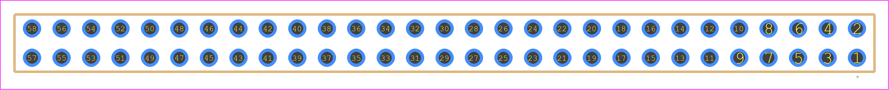 SSW-129-24-S-D footprint, schematic symbol and 3D model by SAMTEC