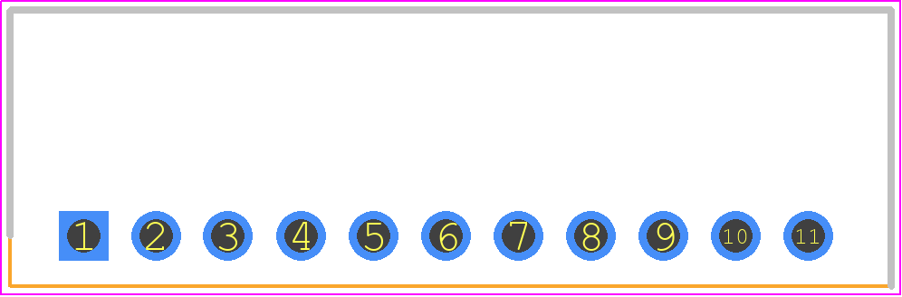 53254-1170 footprint, schematic symbol and 3D model by Molex