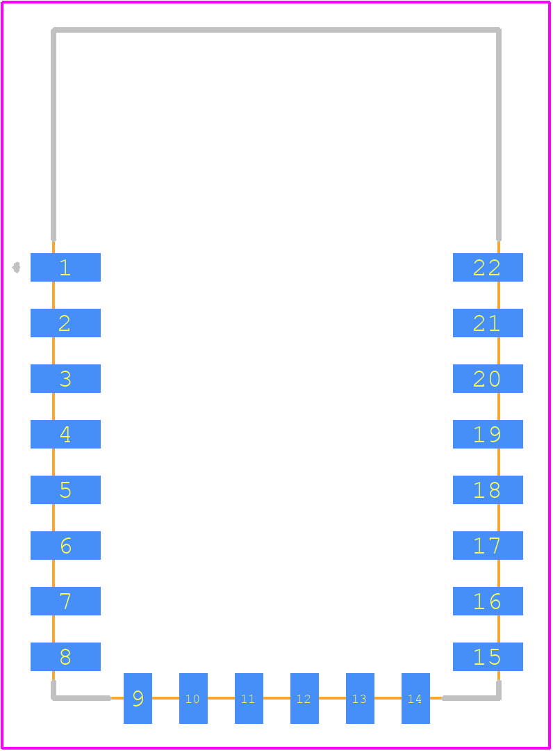 esp-12f footprint, schematic symbol and 3D model by Ai-Thinker