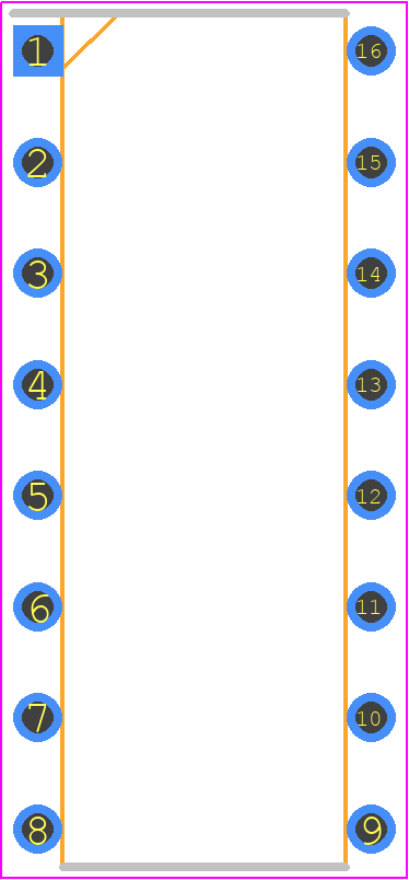 NE564N footprint, schematic symbol and 3D model by NXP