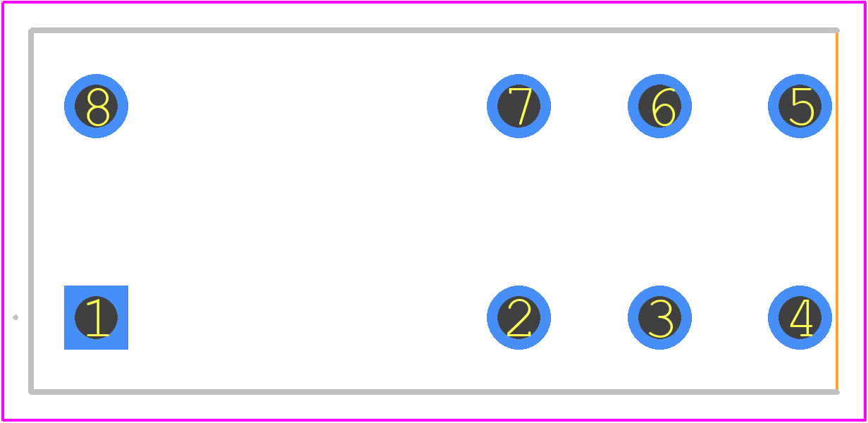 JW2HN-DC48V footprint, schematic symbol and 3D model by Panasonic