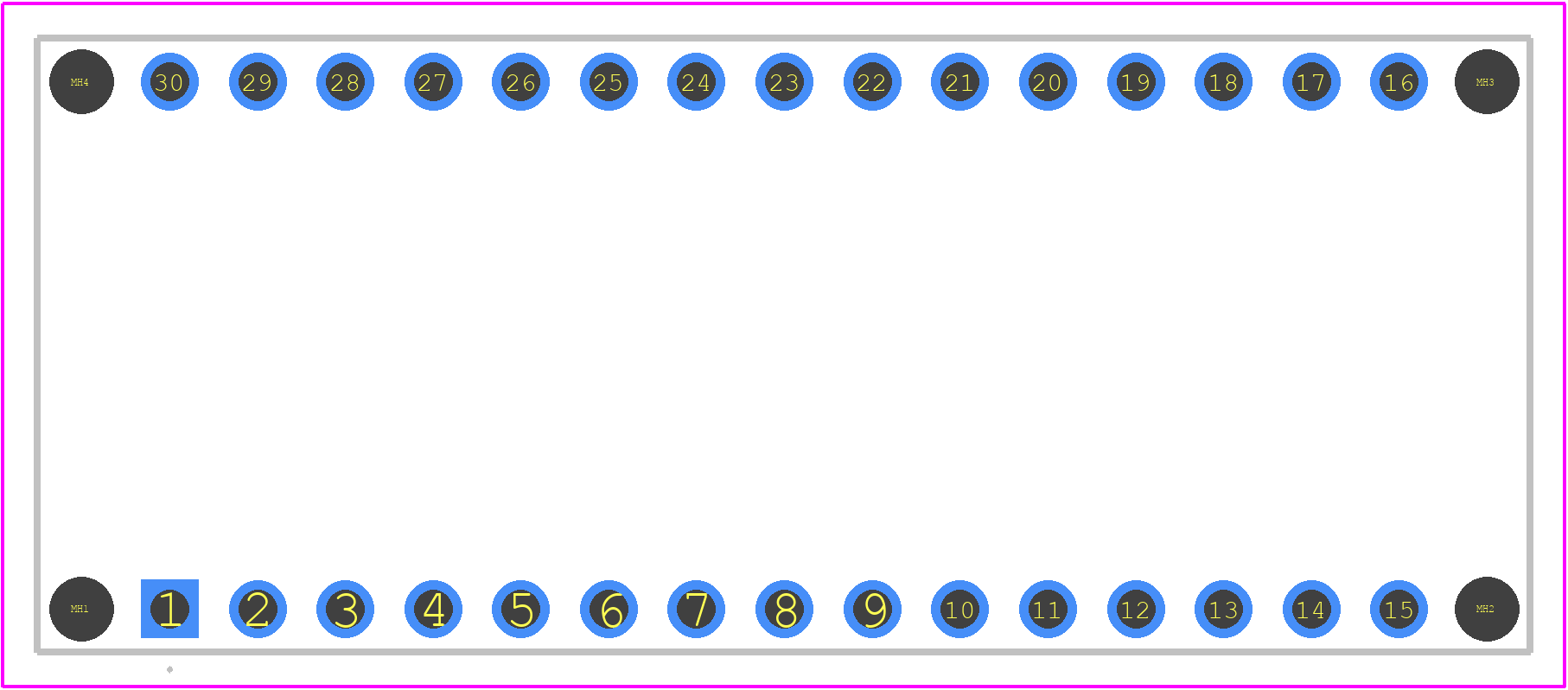 ABX00027 footprint, schematic symbol and 3D model by Arduino