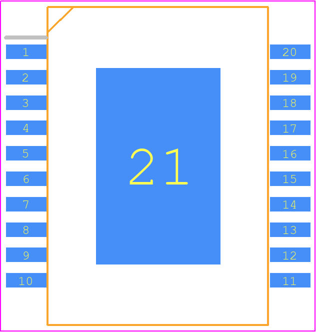 L298P013TR footprint, schematic symbol and 3D model by STMicroelectronics