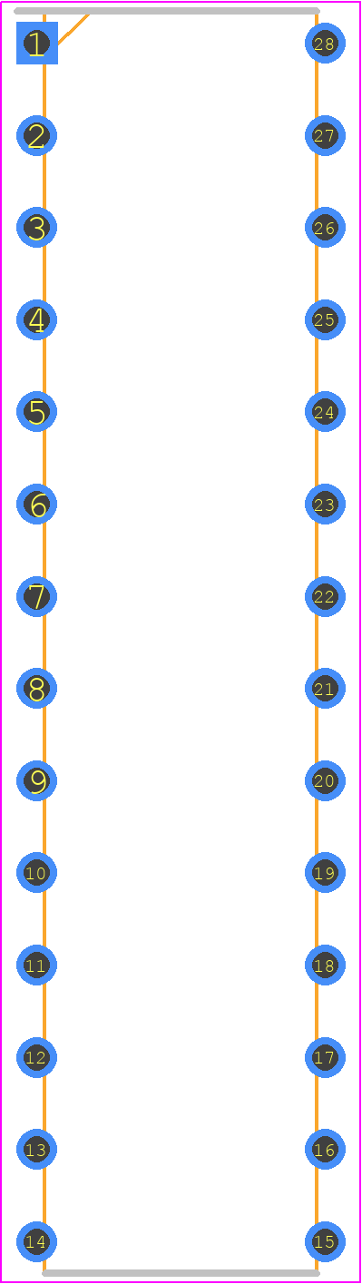 Atmega328p Pn Footprint Schematic Symbol And 3d Model By Microchip