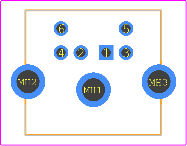 5749266-1 footprint, schematic symbol and 3D model by TE Connectivity