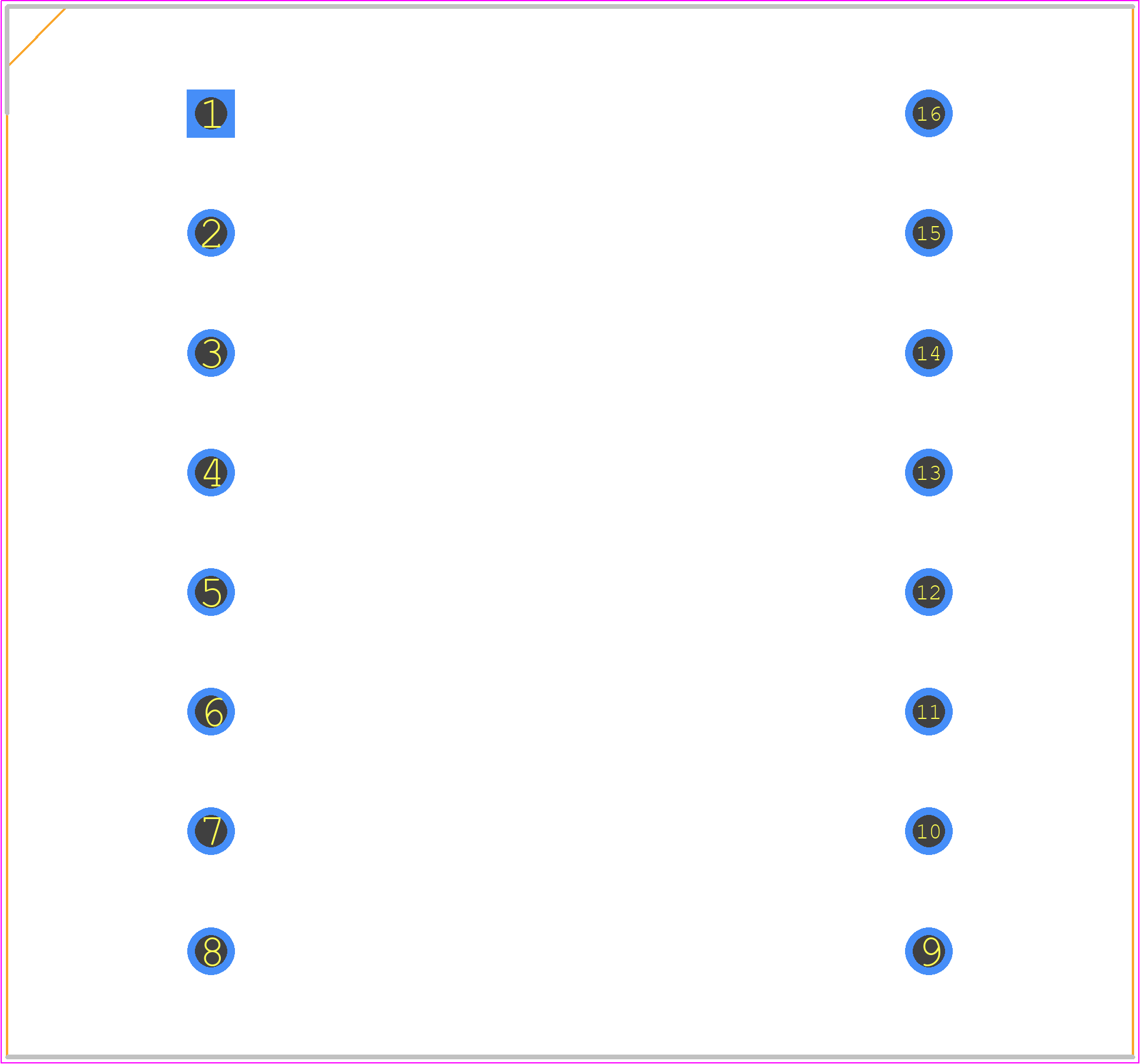 CPH-ETD39-1S-16P-C footprint, schematic symbol and 3D model by FERROXCUBE