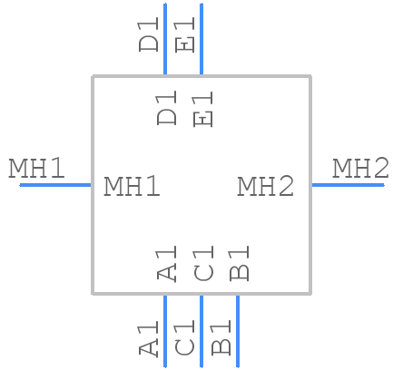 EC11K0924404 footprint, schematic symbol and 3D model by ALPS Electric