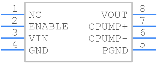 REG711EA-2.5/250G4 footprint, schematic symbol and 3D model by Texas ...