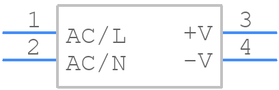 MPM-15-12 footprint, schematic symbol and 3D model by Mean Well