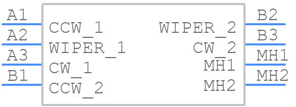 RD902F-40-15R1-B100K footprint, schematic symbol and 3D model by Alpha ...