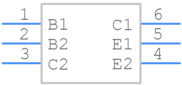 BCM56DS-QX footprint, schematic symbol and 3D model by Nexperia