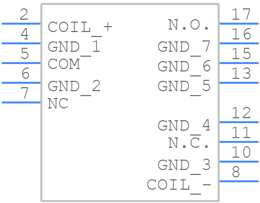 ARS35Y03 footprint, schematic symbol and 3D model by Panasonic