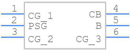 BNX002-01 footprint, schematic symbol and 3D model by Murata Electronics