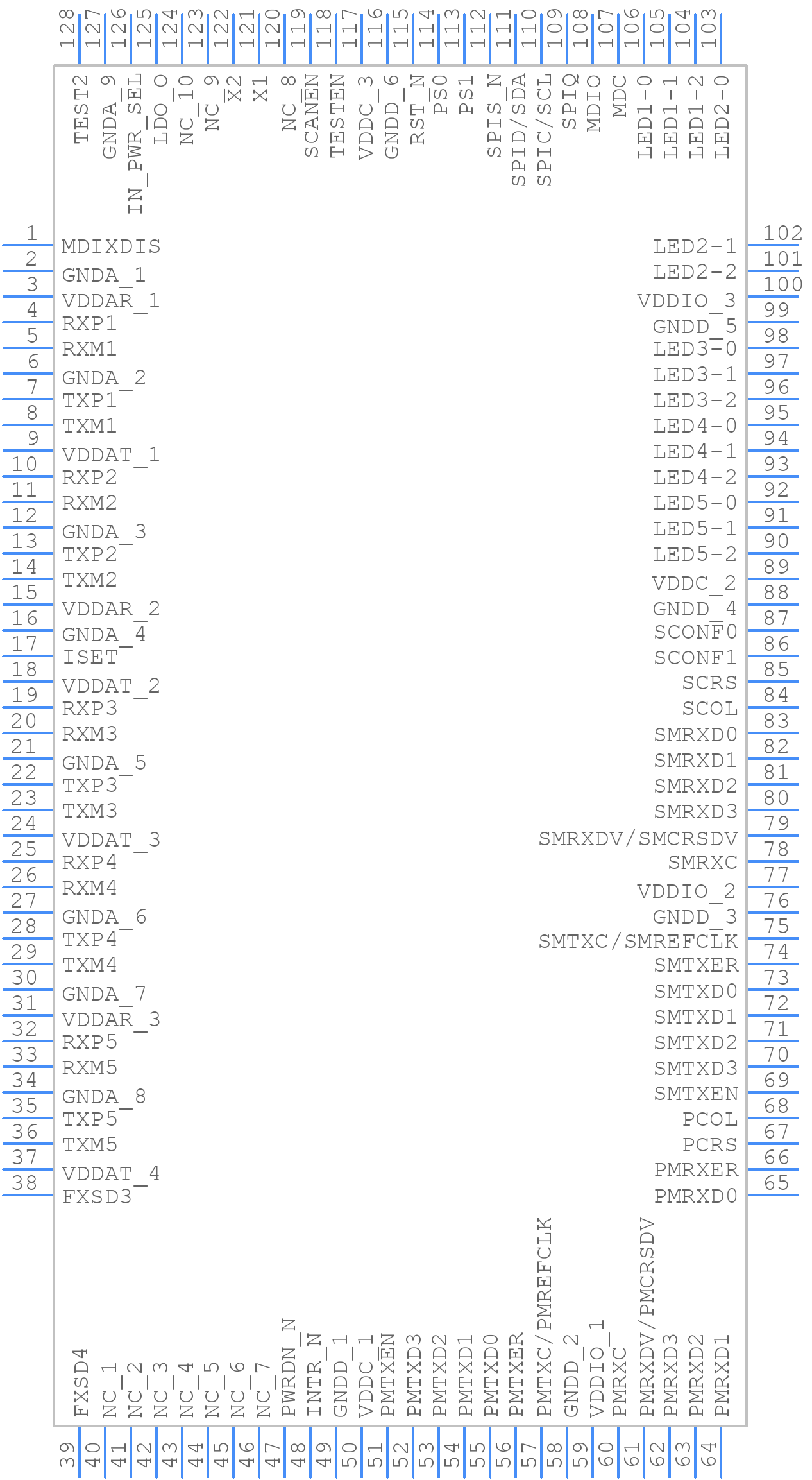 WIN SOURCE - Free CAD models - Integrated Circuits_CY7C1352B-100AC - TraceParts